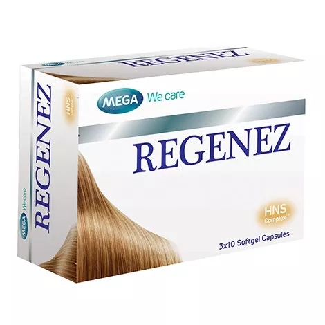 MEGA We care REGENEZ เมก้า วีแคร์ รีจีเนซ บำรุงเส้นผมและหนังศรีษะ ...
