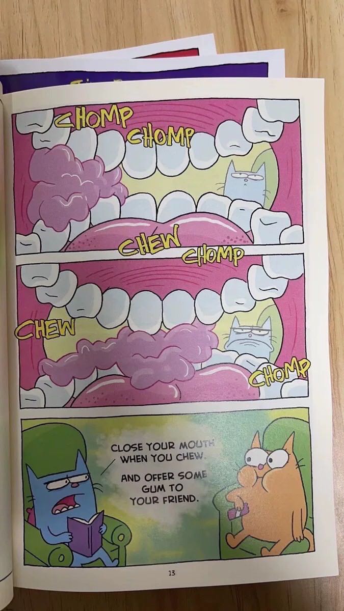 หนังสือการ์ตูนภาษาอังกฤษ สำหรับเด็ก ชุด CATWAD เซต 6 เล่ม | LINE SHOPPING