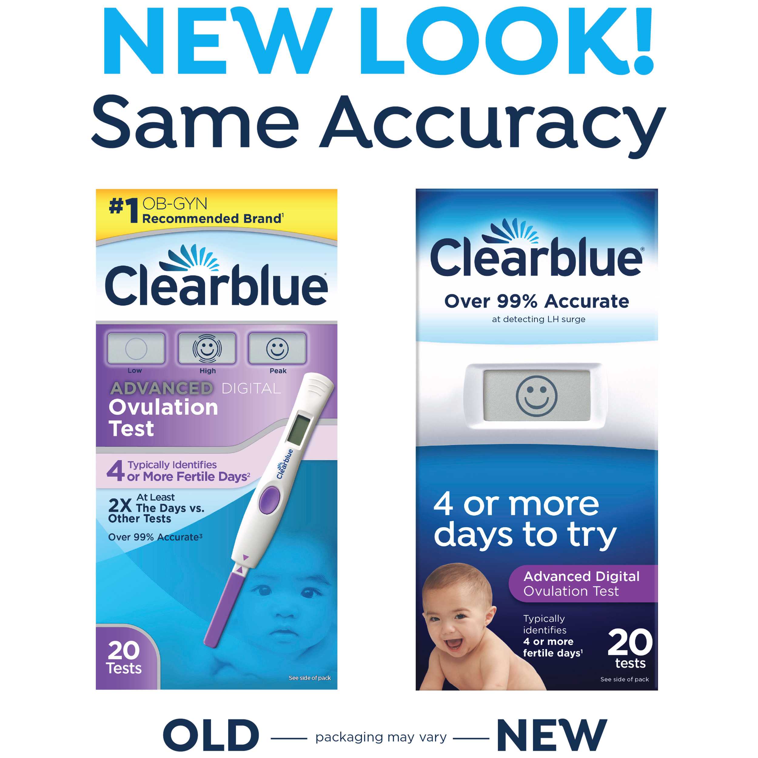 Clearblue Advanced Digital Ovulation Test เช็คไข่ตก สีม่วง | LINE SHOPPING