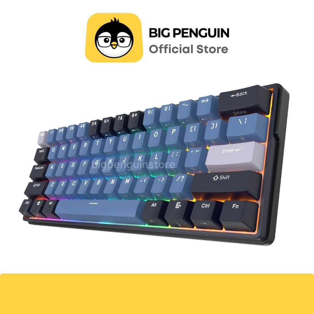 Royal Kludge RK61 PLUS [รุ่นใหม่] RGB Hotswap Bluetooth Wireless ...