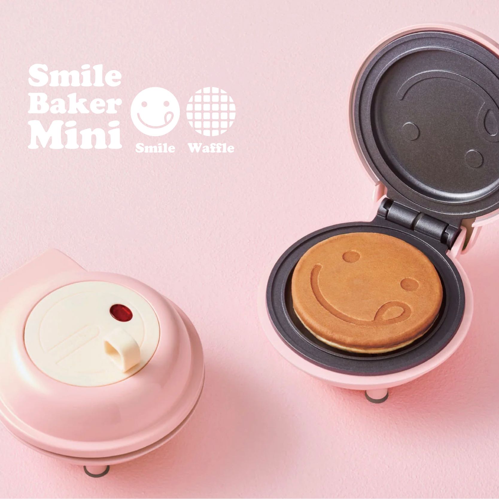 Recolte Smile Baker Mini : เครื่องทำแพนเค้กไซส์มินิ | LINE SHOPPING