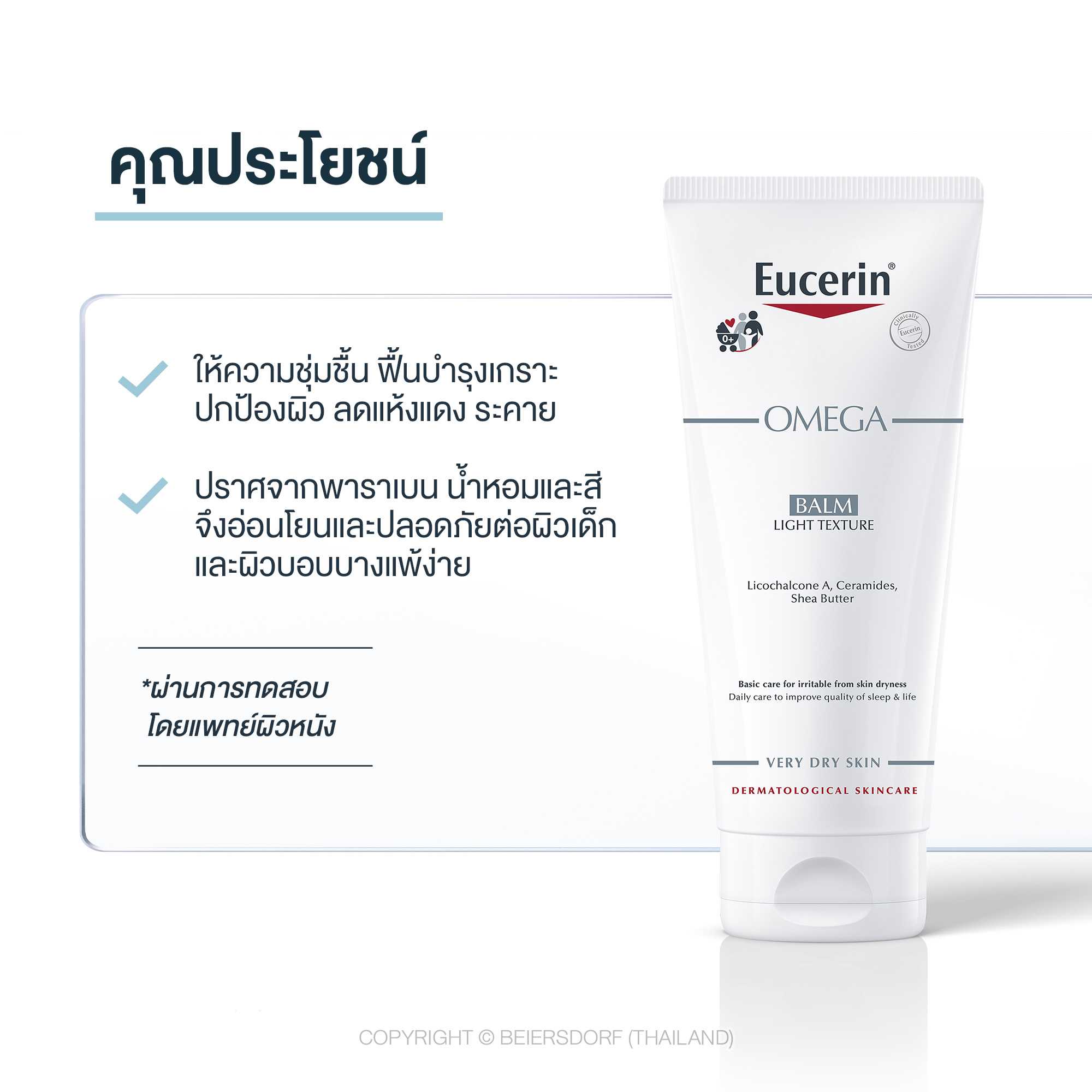 Eucerin OMEGA BALM LIGHT TEXTURE 200 ML | LINE SHOPPING