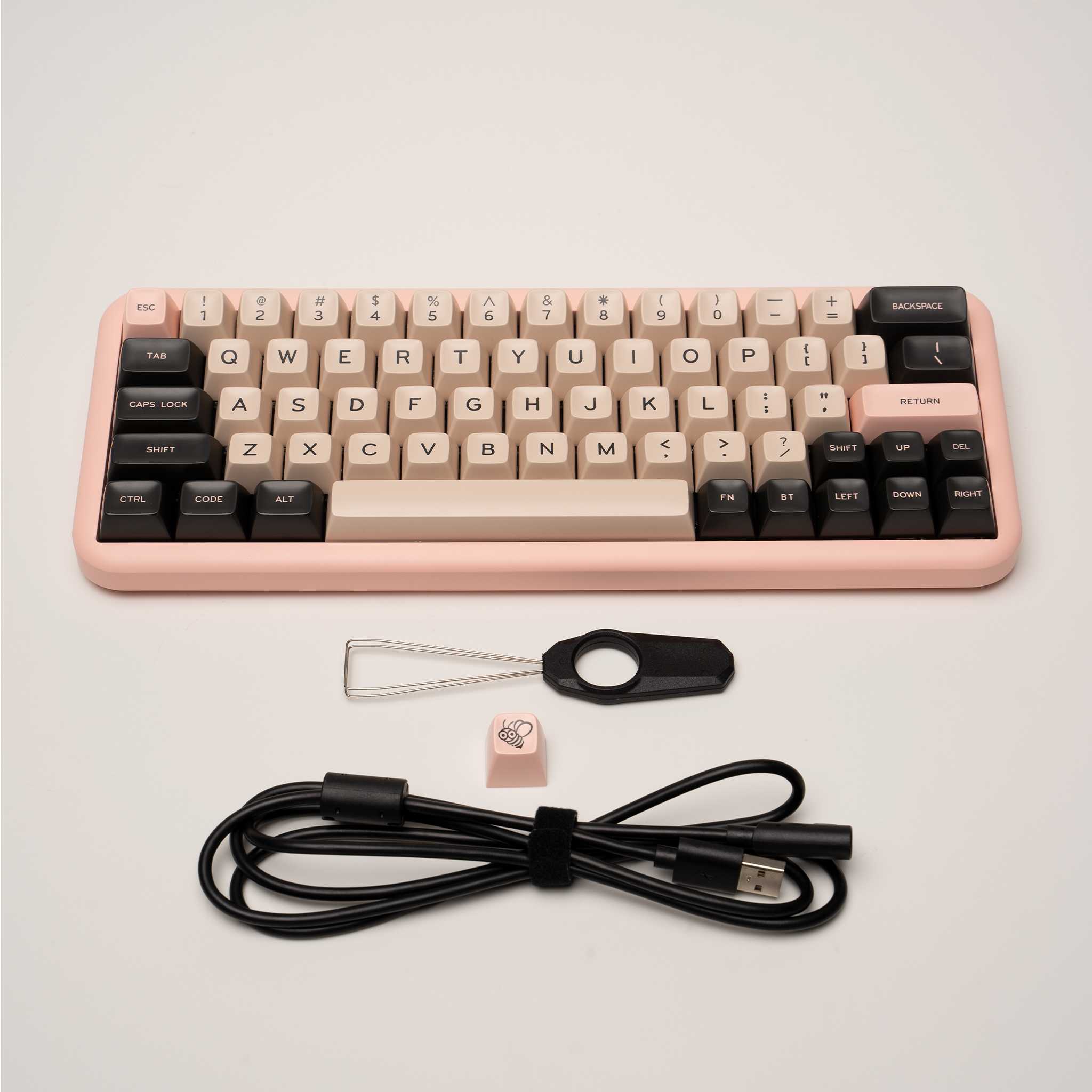 คีย์บอร์ด Melgeek Mojo60 Christian Hotswap RGB Bluetooth TTC switch ...