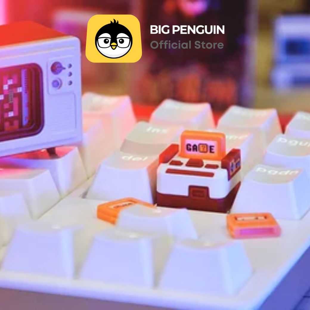 Famicom Keycap Retro Mechanical Keyboard | LINE SHOPPING