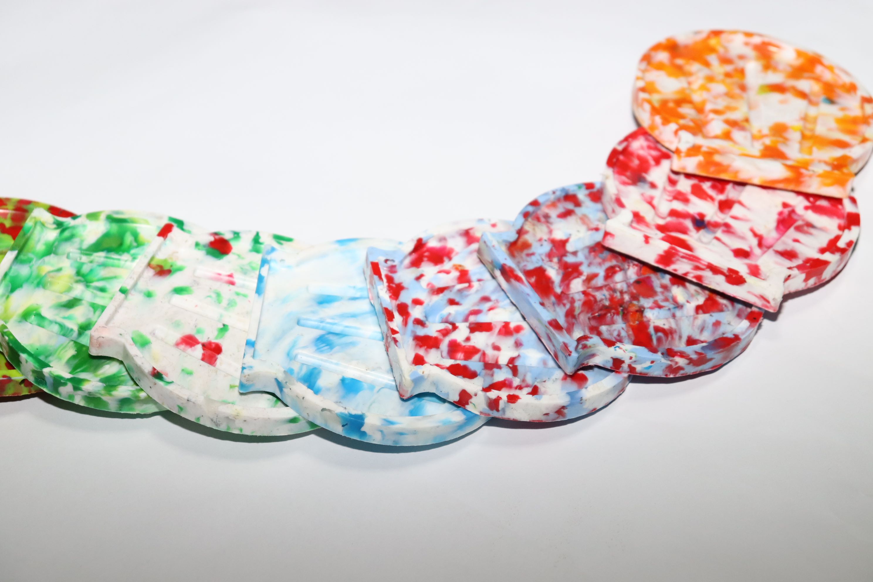 ♻ Coaster from Recycled Plastic ที่รองแก้วจากพลาสติกรีไซเคิล สินค้าจาก ...