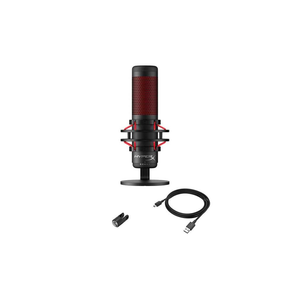 HyperX QuadCast - Gaming Microphone (HX-MICQC-BK) | LINE SHOPPING