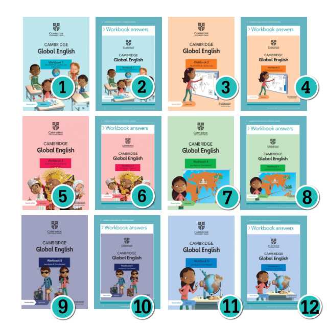 Cambridge Global English 2nd Workbook 1-9 , Answer Key | LINE SHOPPING