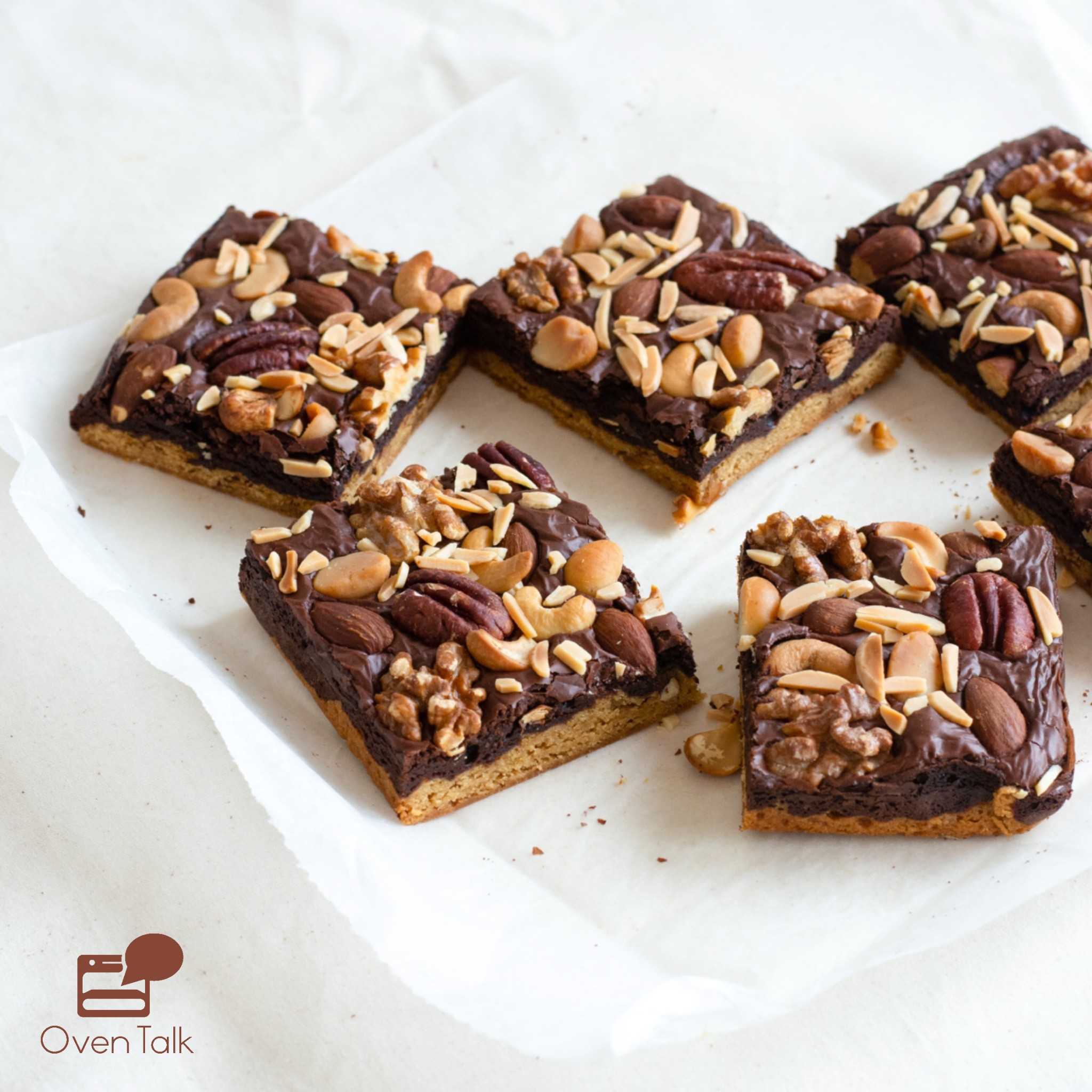 กินเพลิน - Brookie รสใหม่ King of Nuts ขนาดประมาณ 3x3นิ้ว | LINE SHOPPING