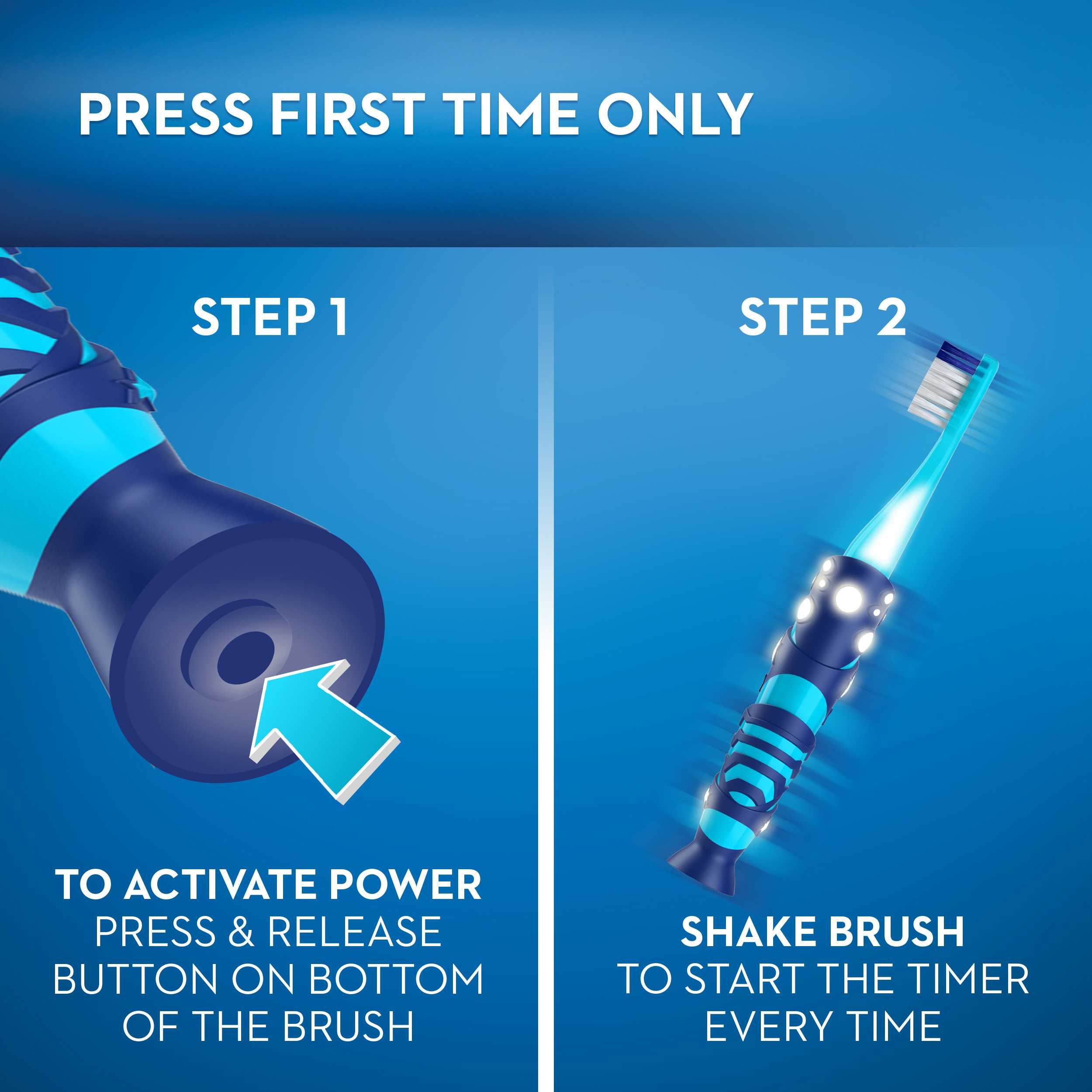 แปรงสีฟันจับเวลา (Oral-B kids Timer with Light) | LINE SHOPPING