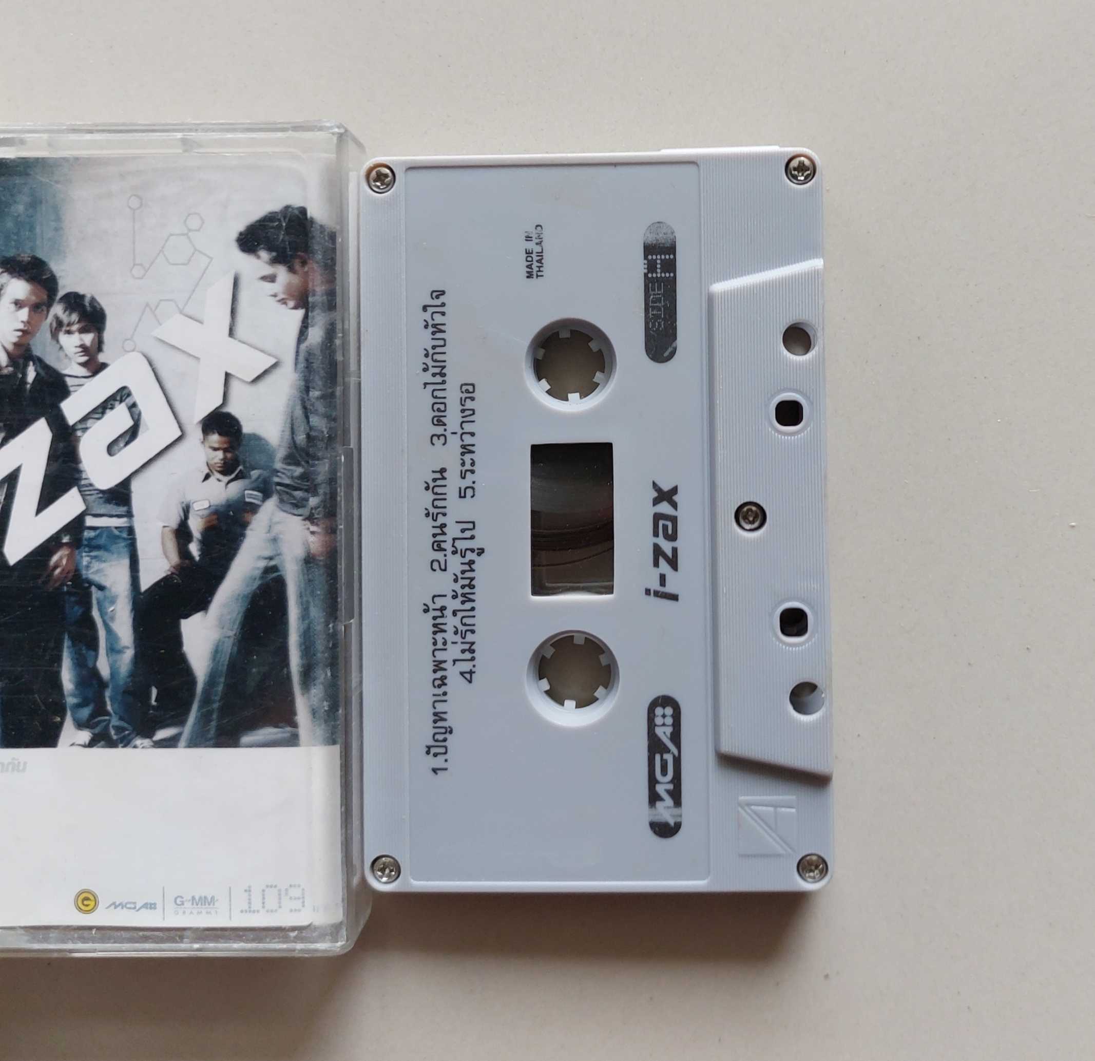 มือ2 วง I-ZAX เทปเพลง อัลบั้ม คนรักกัน (ลิขสิทธิ์แท้ - แนว pop) . | LINE SHOPPING