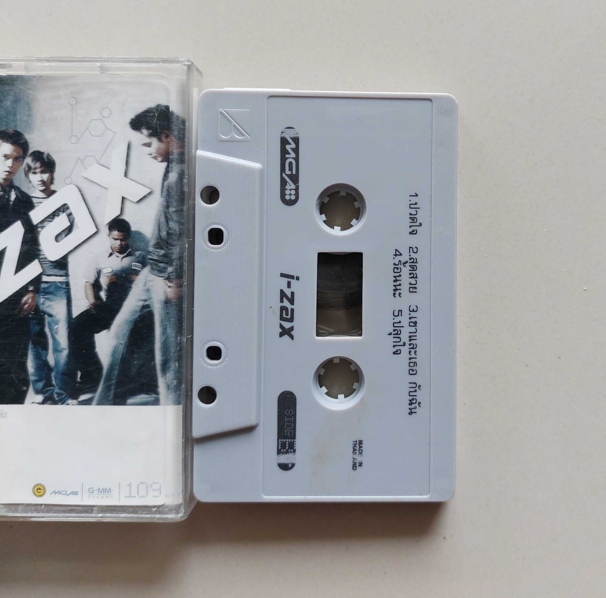 มือ2 วง I-ZAX เทปเพลง อัลบั้ม คนรักกัน (ลิขสิทธิ์แท้ - แนว pop) . | LINE SHOPPING