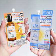 (ยกกล่อง) Clear Nose VitaminC Concentrate VitC Super Serum 8g เคลียร์โน ...