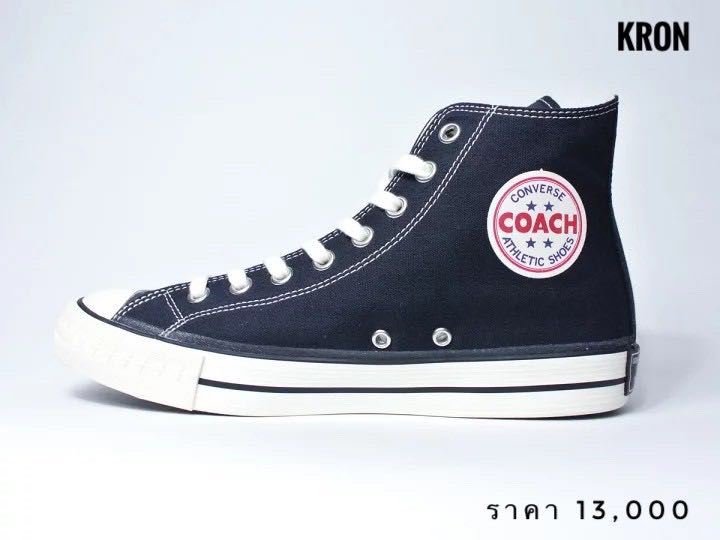 CONVERSE ADDICT COACH CANVAS HI BLACK JAPAN | LINE SHOPPING