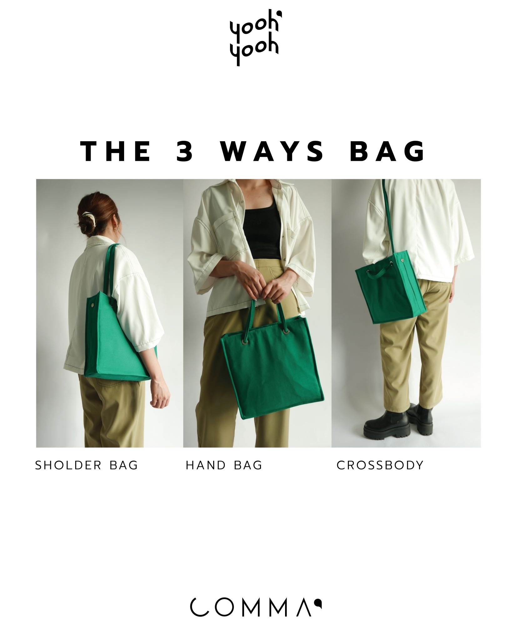 YOOH YOOH BAG / MATCHA GREEN | LINE SHOPPING