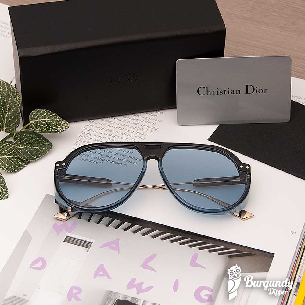 DIORCLUB3 : D51 SIZE 61 MM. (BLACK BLUE) | LINE SHOPPING