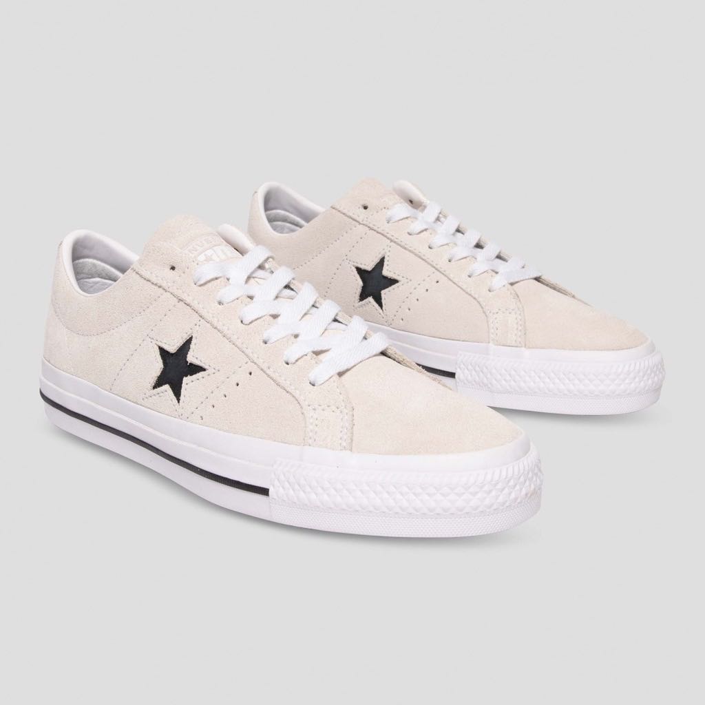 Converse One Star Pro Suede Ox | Cream | LINE SHOPPING