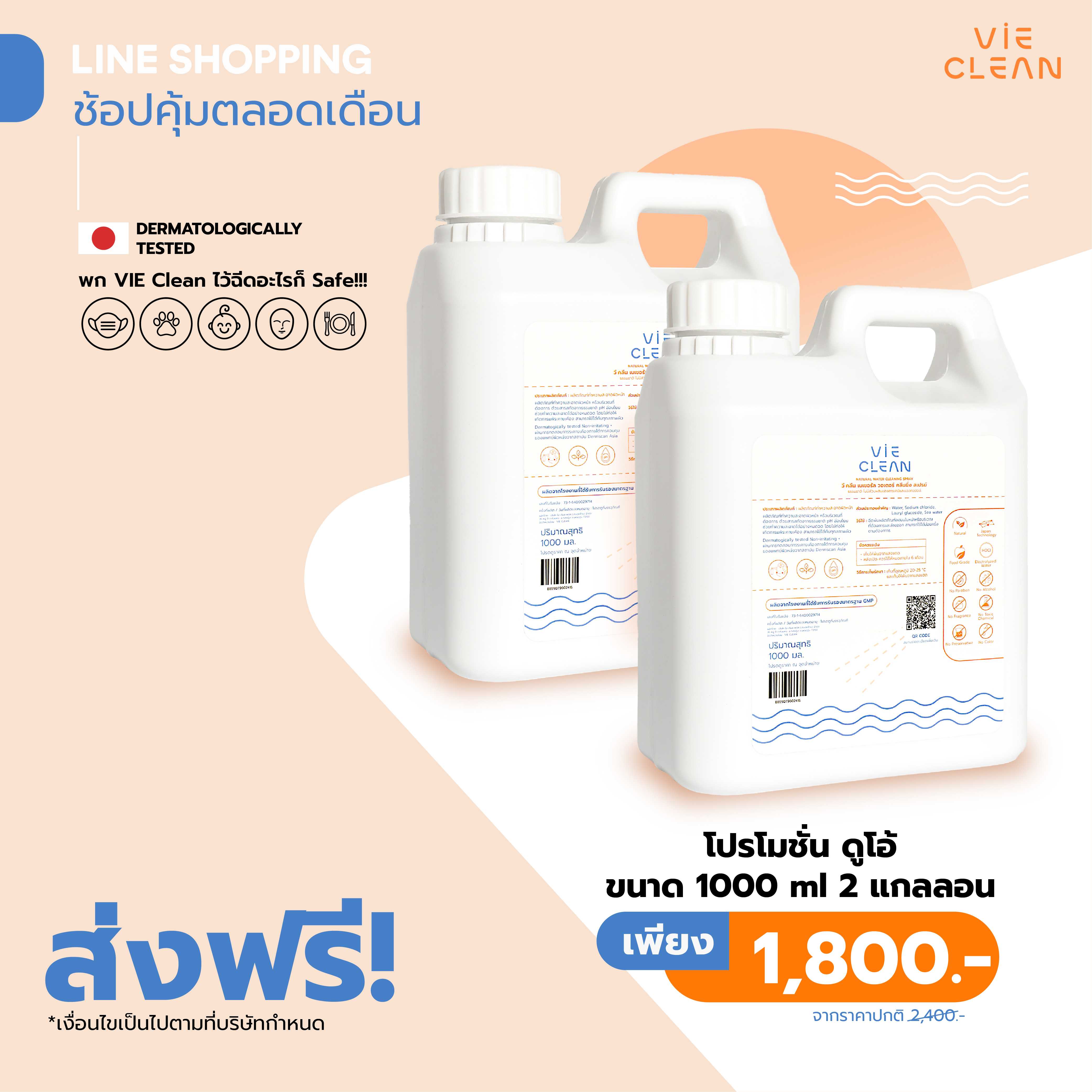 VIE CLEAN | LINE SHOPPING