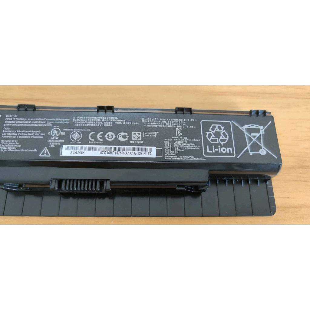 BATTERY ORIGINAL Asus แบตเตอรี่ ของแท้ Asus N46 N76 N56VZ Series A32 ...