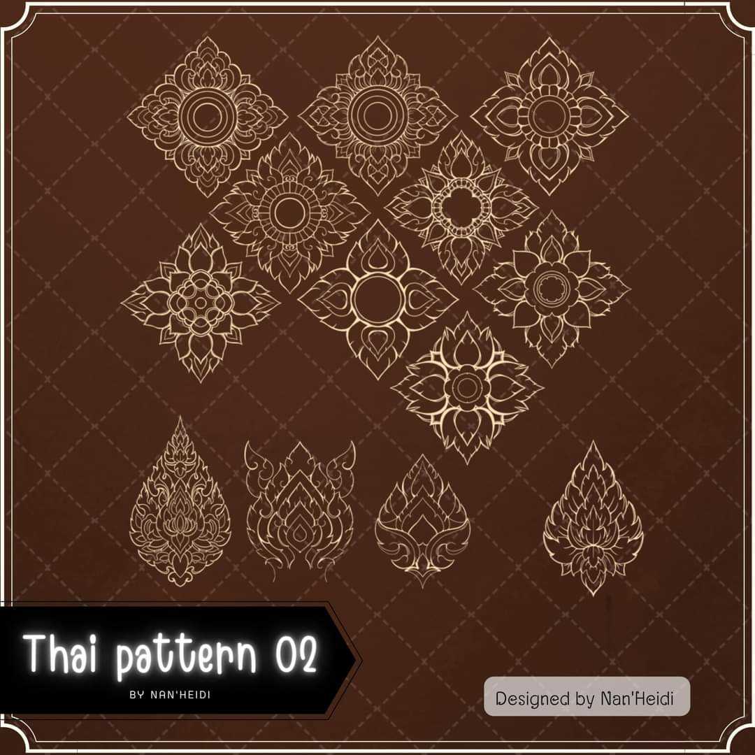 Thai pattern 02 P39 | LINE SHOPPING