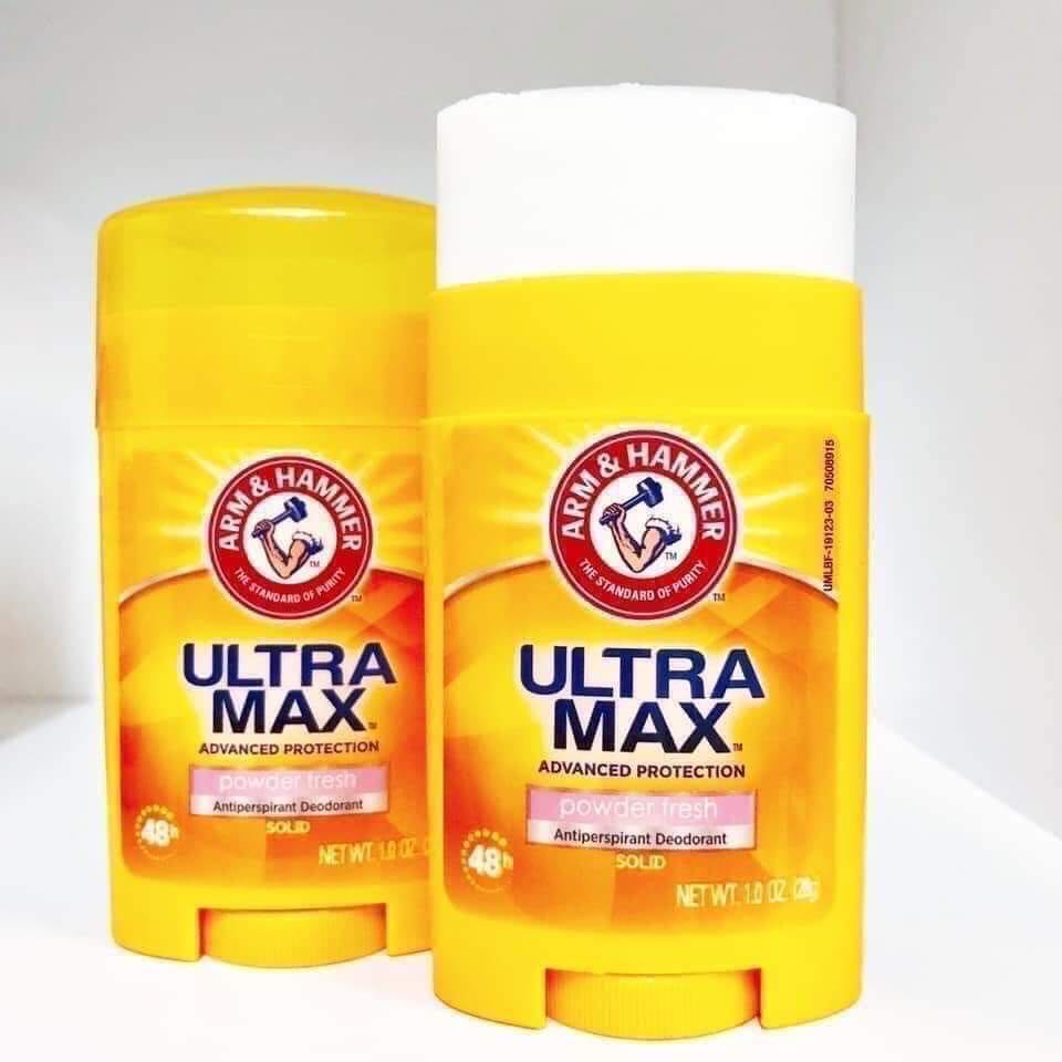 Arm & Hammer Ultra Max Powder Fresh Antiperspirant Deodorant 28 g ...