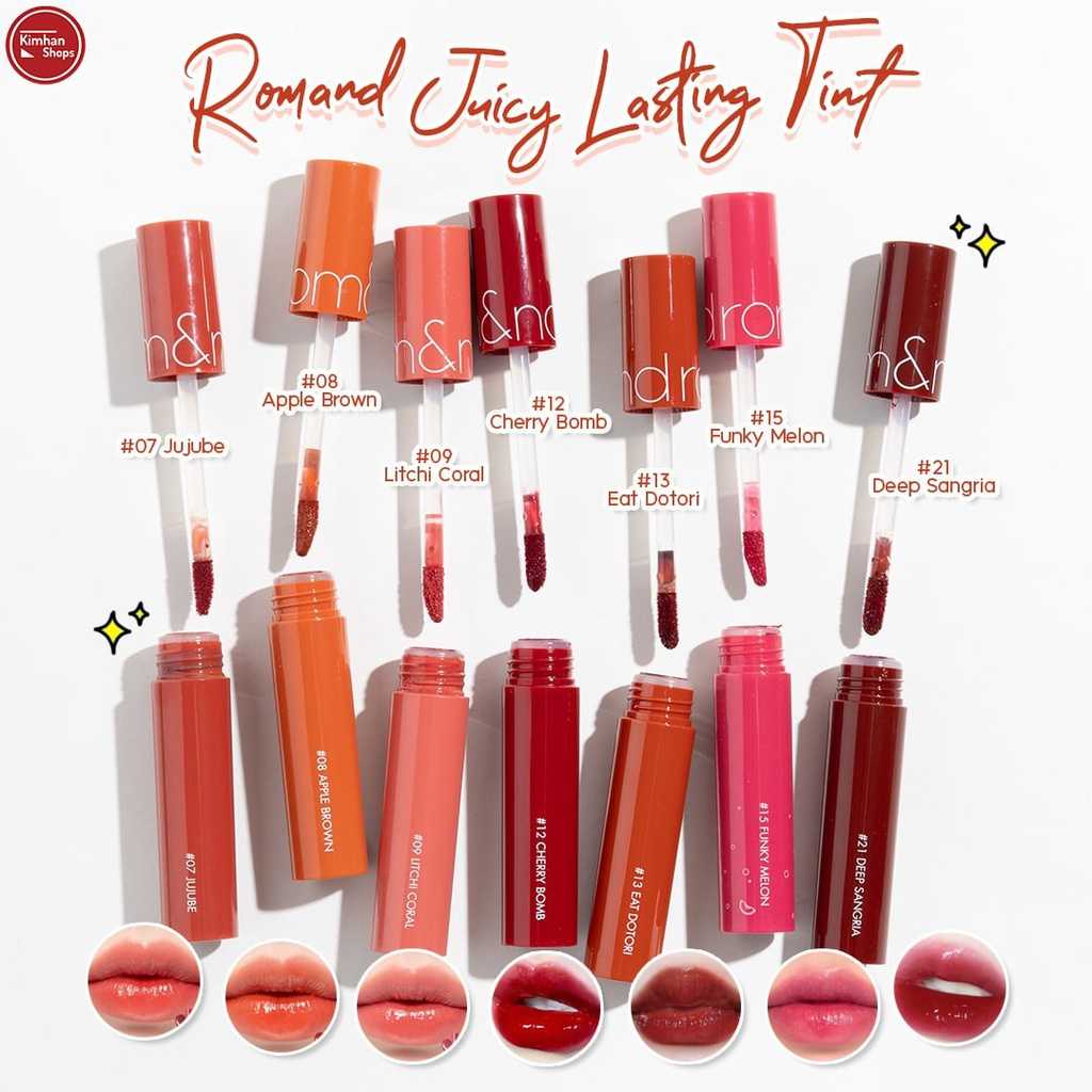 Romand Juicy Lasting Tint | LINE SHOPPING