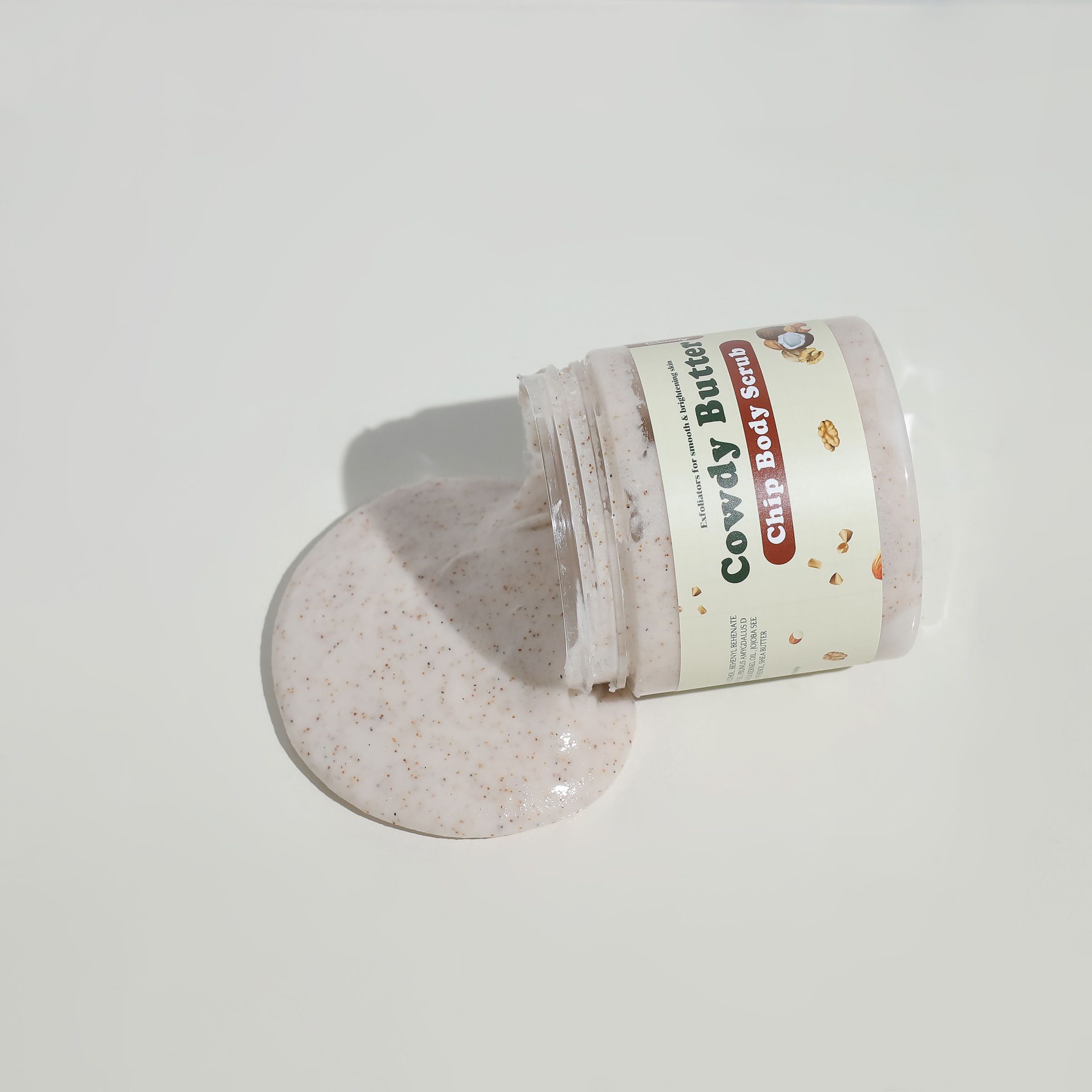(พร้อมส่ง) 🥨🥛 Cowdy butter chip scrub 250 g.ส่งฟรี | LINE SHOPPING