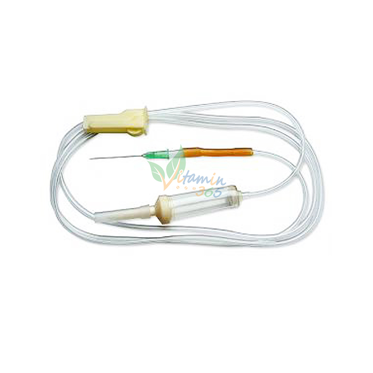 (10ซอง) ANB IV set ชุดให้น้ำเกลือ สายน้ำเกลือ หยดเข้าเส้น มีเข็ม | LINE SHOPPING