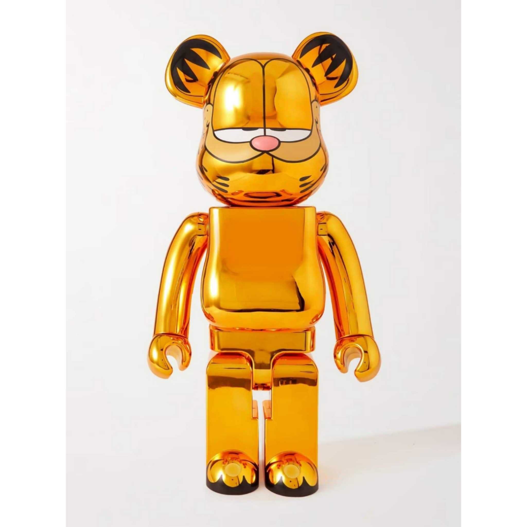 [พร้อมส่ง] Bearbrick Garfield Chrome 1000% Be@rbrick การ์ฟิลด์ | LINE ...