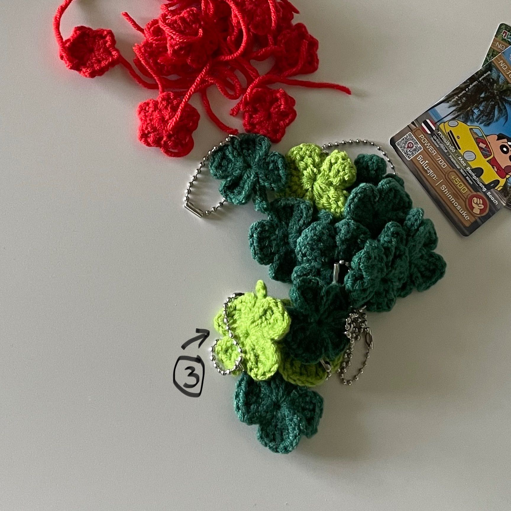 clover keychain ! 🍀 | LINE SHOPPING