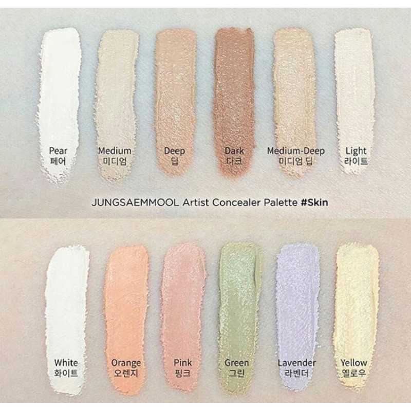 พร้อมส่ง JUNG SAEM MOOL ARTIST CONCEALER PALETTE | LINE SHOPPING