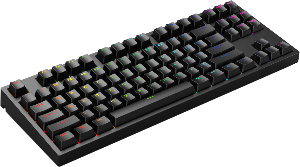 Hello Ganss GS3087 Hotswap RGB Bluetooth Keyboard Thai Hotswap ...