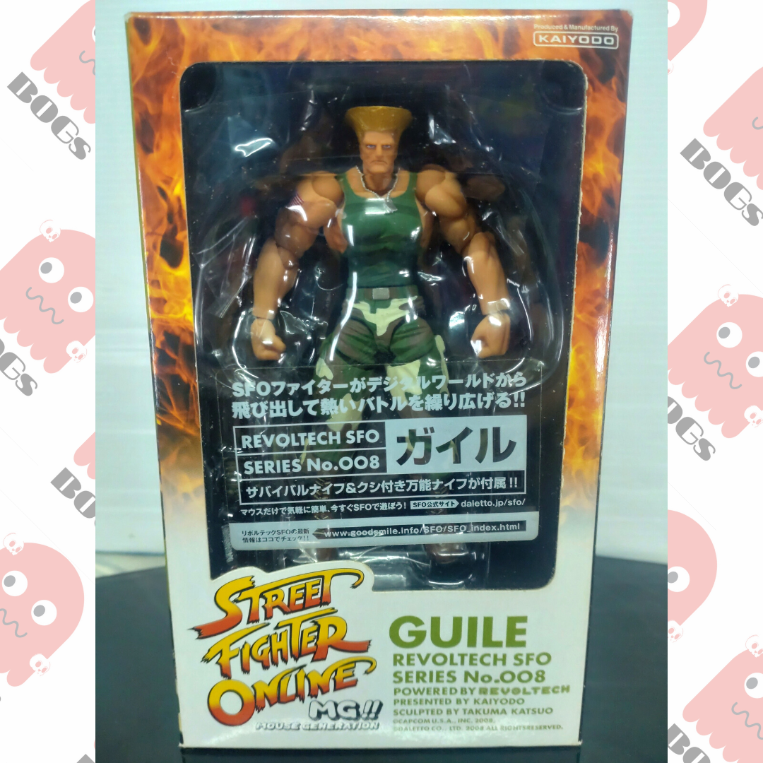 Revoltech Street Fighter Online no.008 Guile | LINE SHOPPING