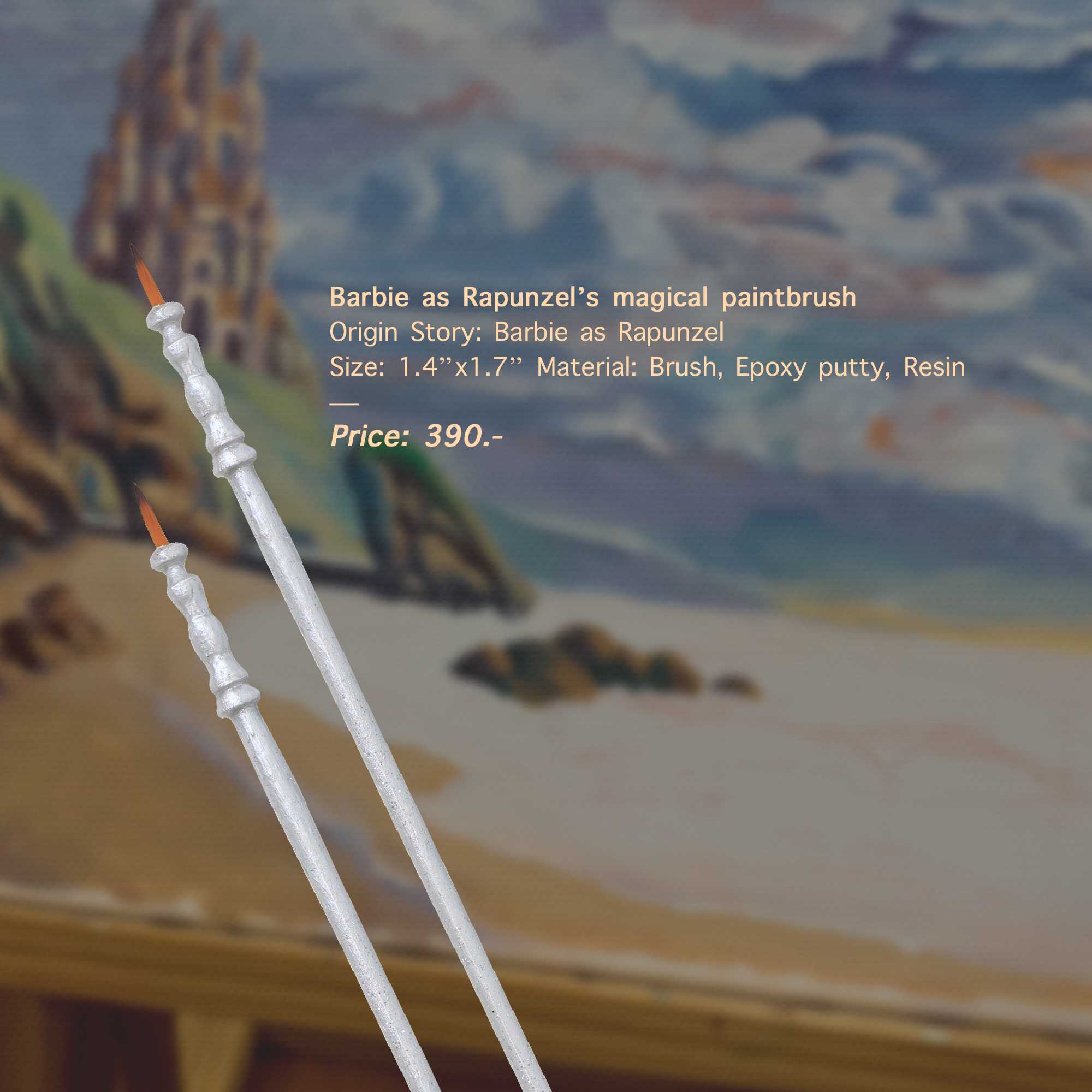 Barbie as Rapunzel’s magical painbrush | LINE SHOPPING