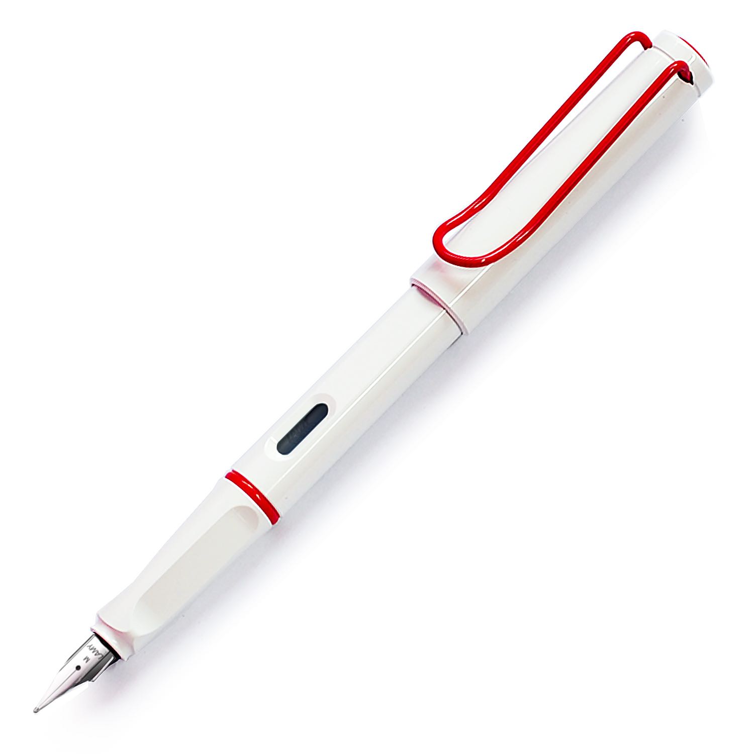LAMY Safari White with Red clip 2019 (ขาวคลิปแดง) Japan Limited 2019 ...