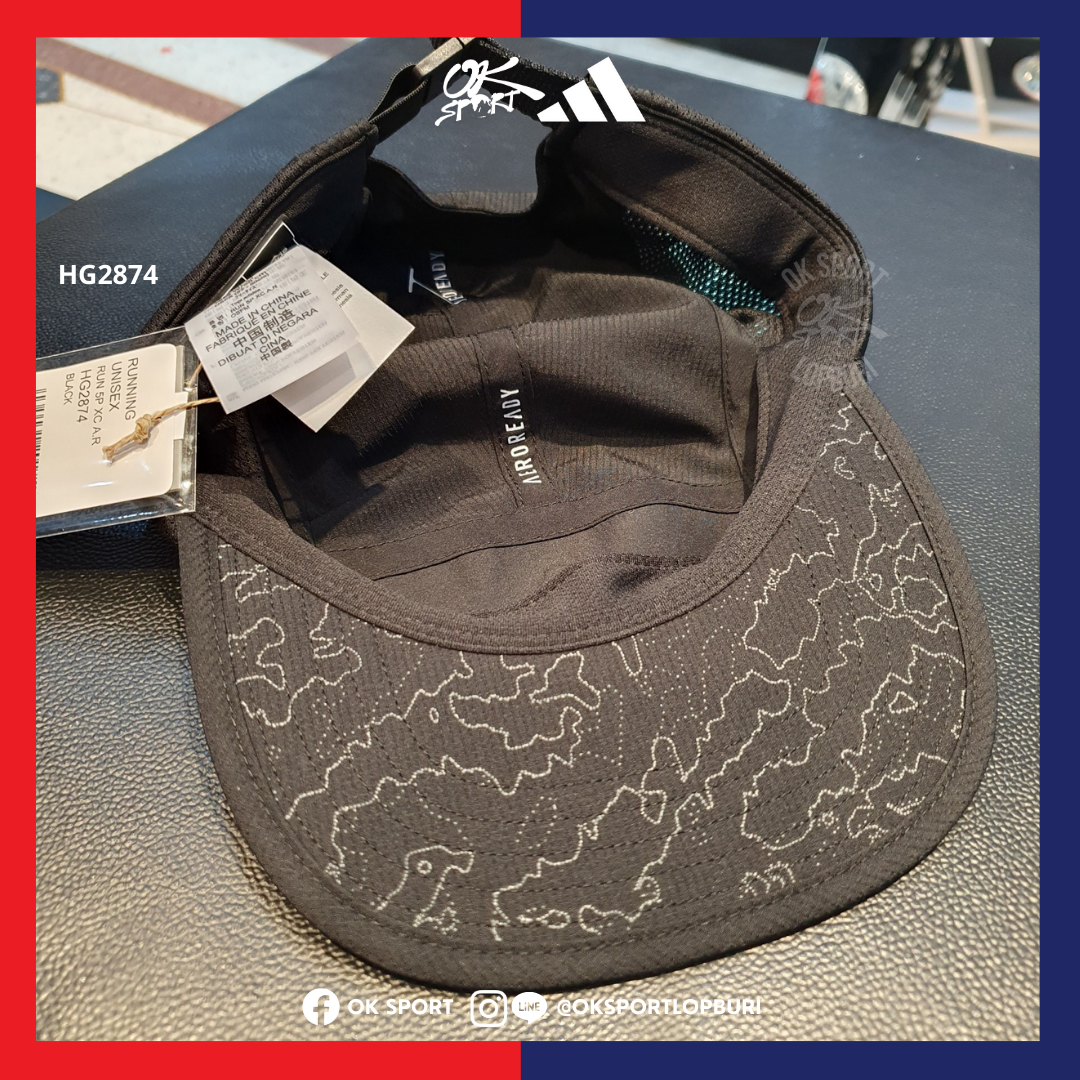 หมวกผ้าร่ม Runner 5P Aeroready Reflective X-City Cap สีดำ - HG2874 ...