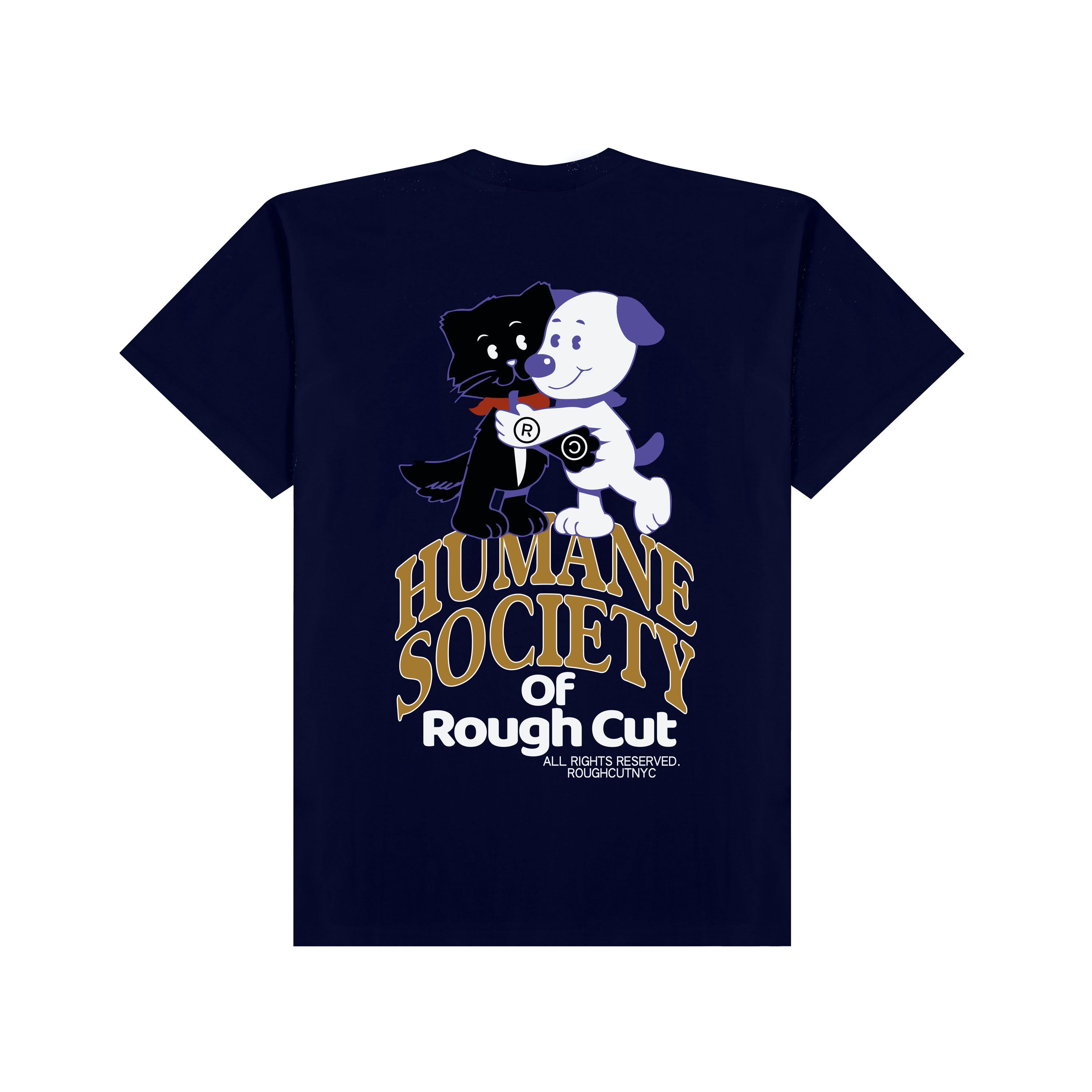 Humane Society T-Shirt / Navy | LINE SHOPPING