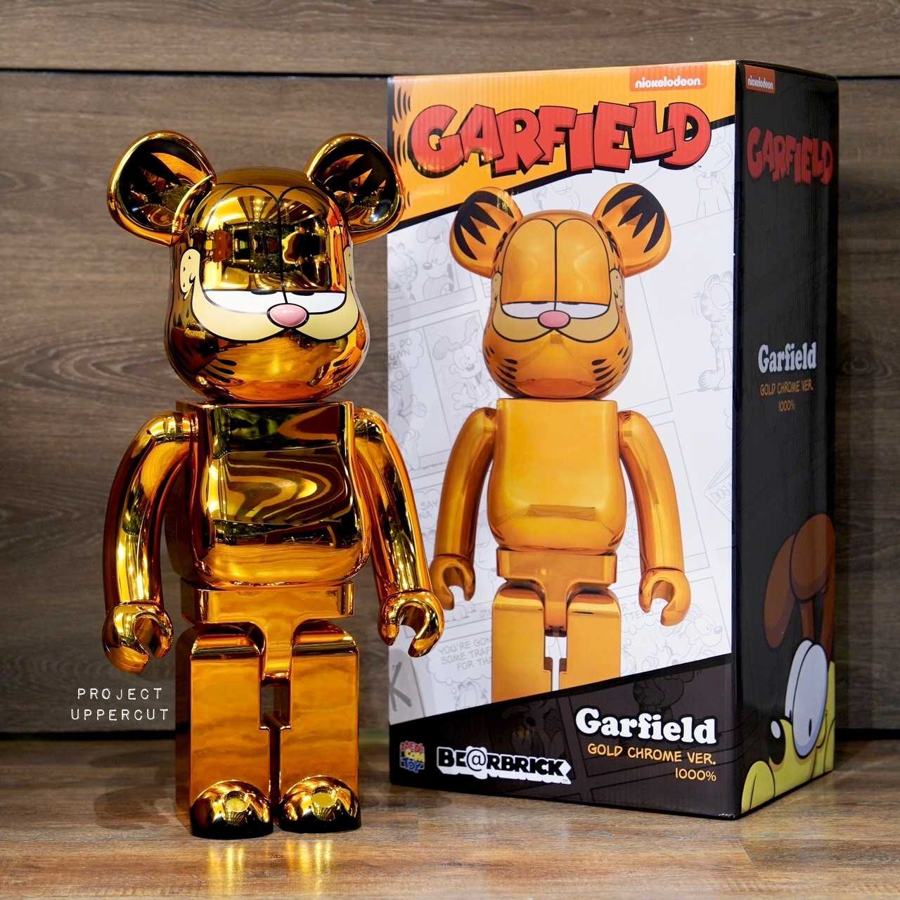 BE@RBRICK 1000% GARFIELD - Gold Chrome Ver. [New] | LINE SHOPPING