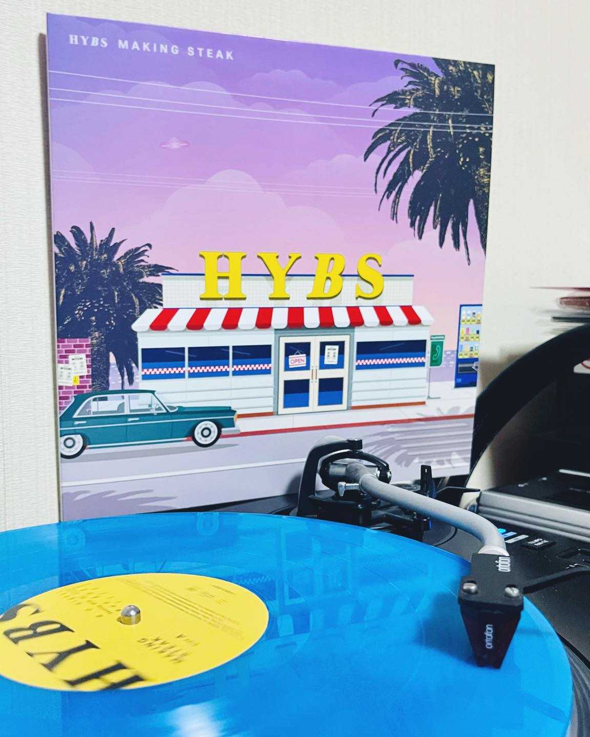 แผ่นเสียง HYBS อัลบั้ม Making Steak , HYBS Vinyl 🍤🦐 | LINE SHOPPING