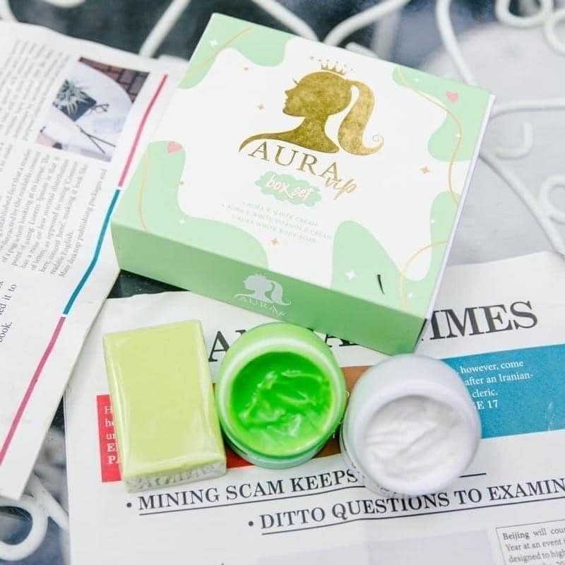 AURA VIP Box Set ชุดครีม ออร่า วีไอพี | LINE SHOPPING