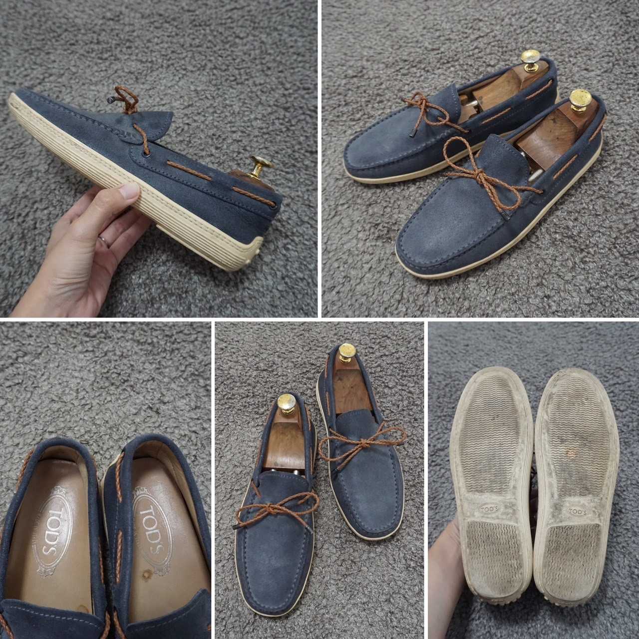 TOD'S Marlin Driving Shoes size 5 | LINE SHOPPING