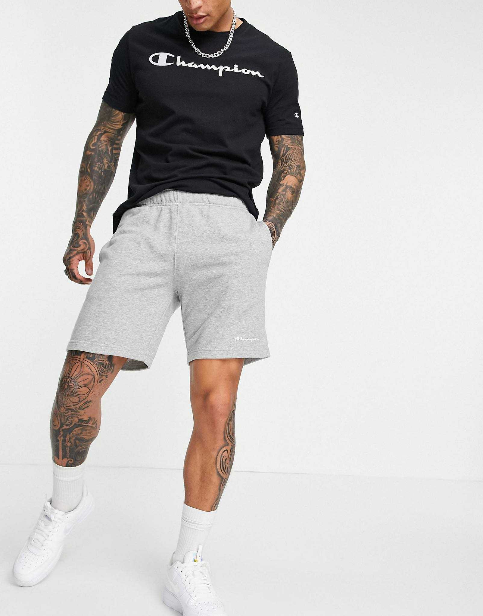 CHAMPION SCRIPT LOGO POCKET SHORTS | LINE SHOPPING