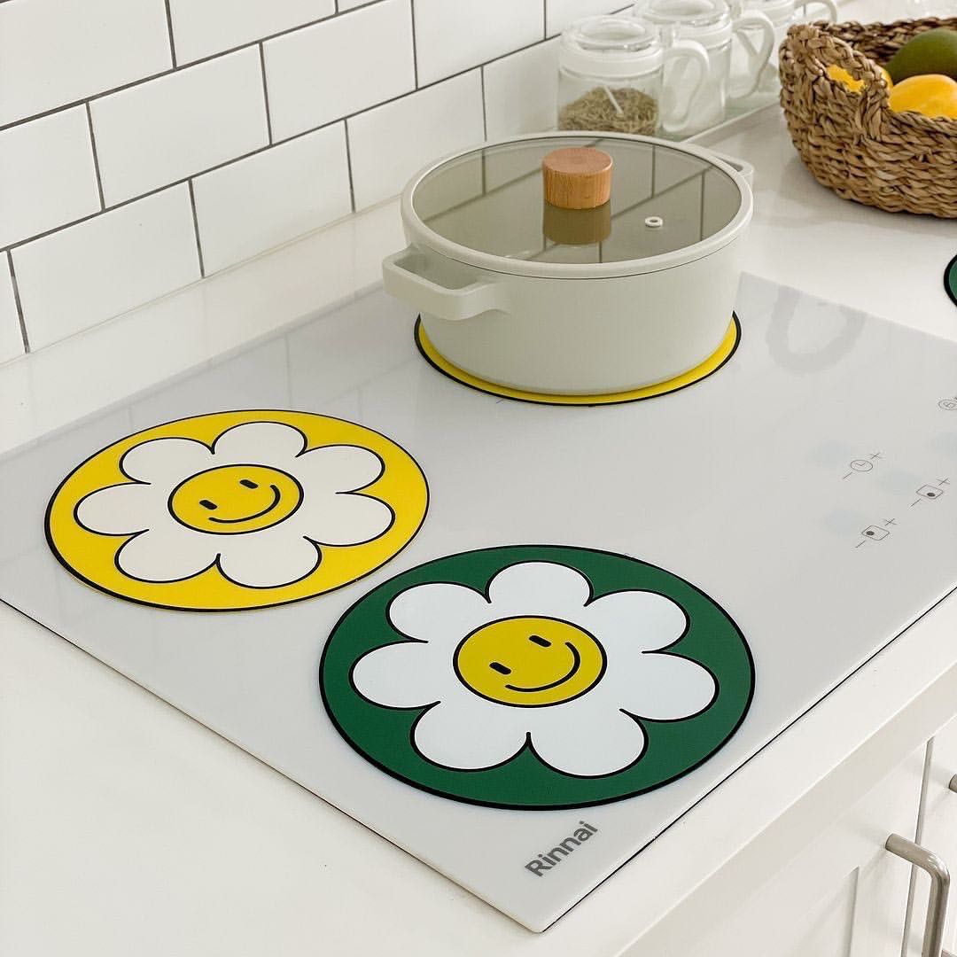 Induction Protection Mat : แผ่นกันรอย/กันลื่น เตาอินดักชั่น | LINE SHOPPING