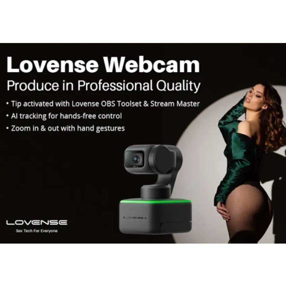 กล้องความละเอียดสูง Lovense Webcam-4K ( Intelligent webcam) | LINE SHOPPING
