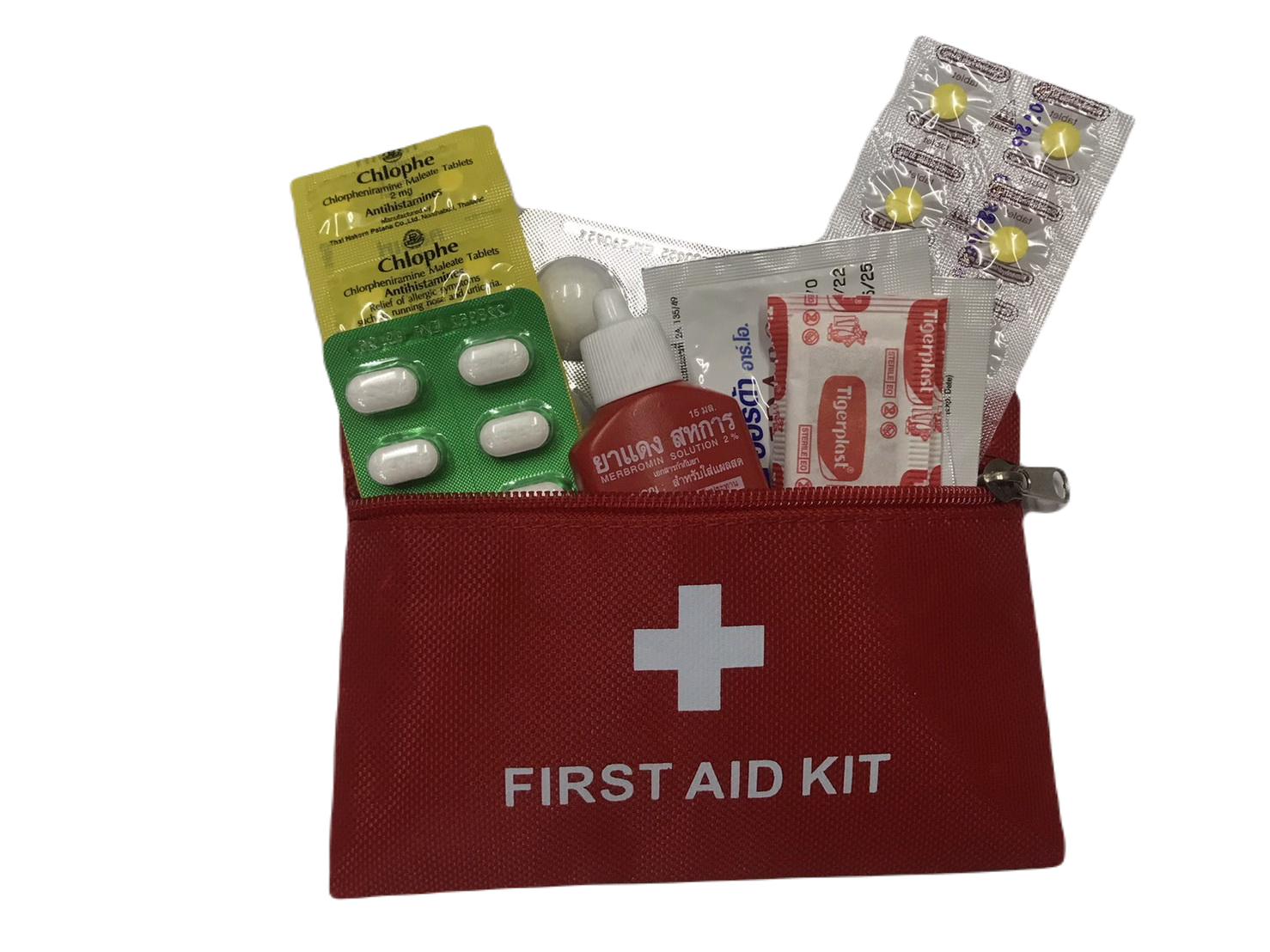 First Aid Kit ชุดปฐมพยาบาล ชุดเล็ก พร้อมกระเป๋าพยาบาล พร้อมส่ง | LINE ...