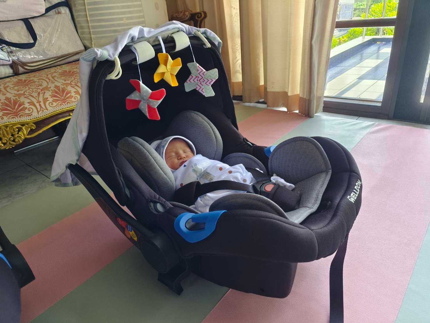 Welldon คาร์ซีทแบบกระเช้า รุ่น Group Zero สำหรับเด็กแรกเกิด - 18 เดือน | LINE SHOPPING