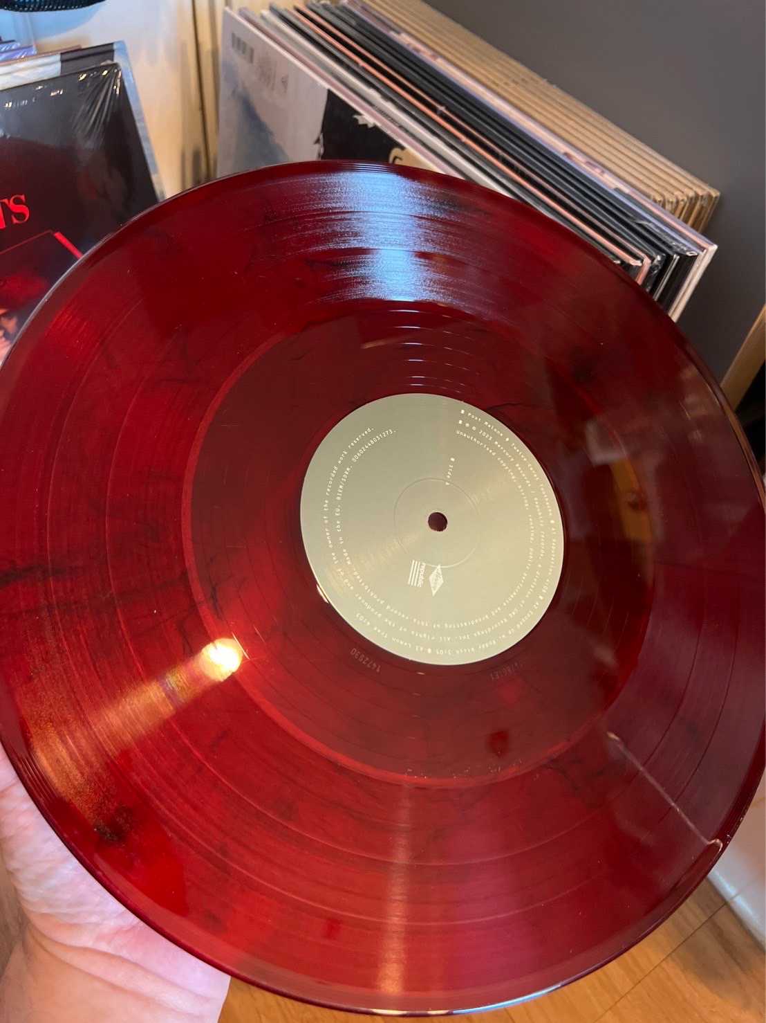 แผ่นเสียง Post Malone – Twelve Carat Toothache Red Marbled (EU) (Post ...