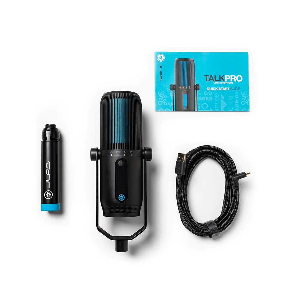 JLab Talk Pro USB Microphone X Headphone Wireless Go Work Bundle Set ...