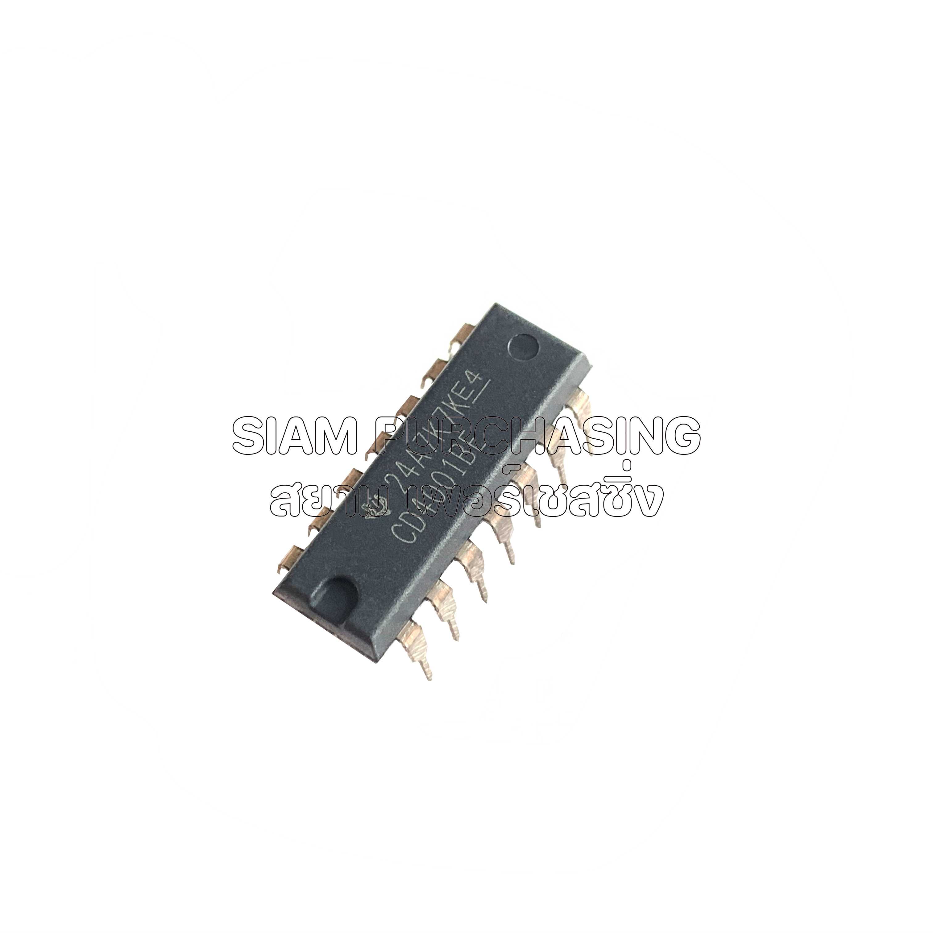 IC ไอซี CD4001BE DIP-14 TEXAS INSTRUMENTS CD4001B CD4001 4001 | LINE SHOPPING