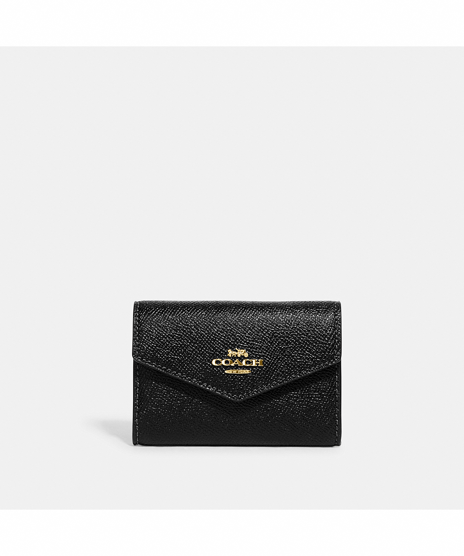 COACH FLAP CARD CASE CH487 IMBLK | LINE SHOPPING