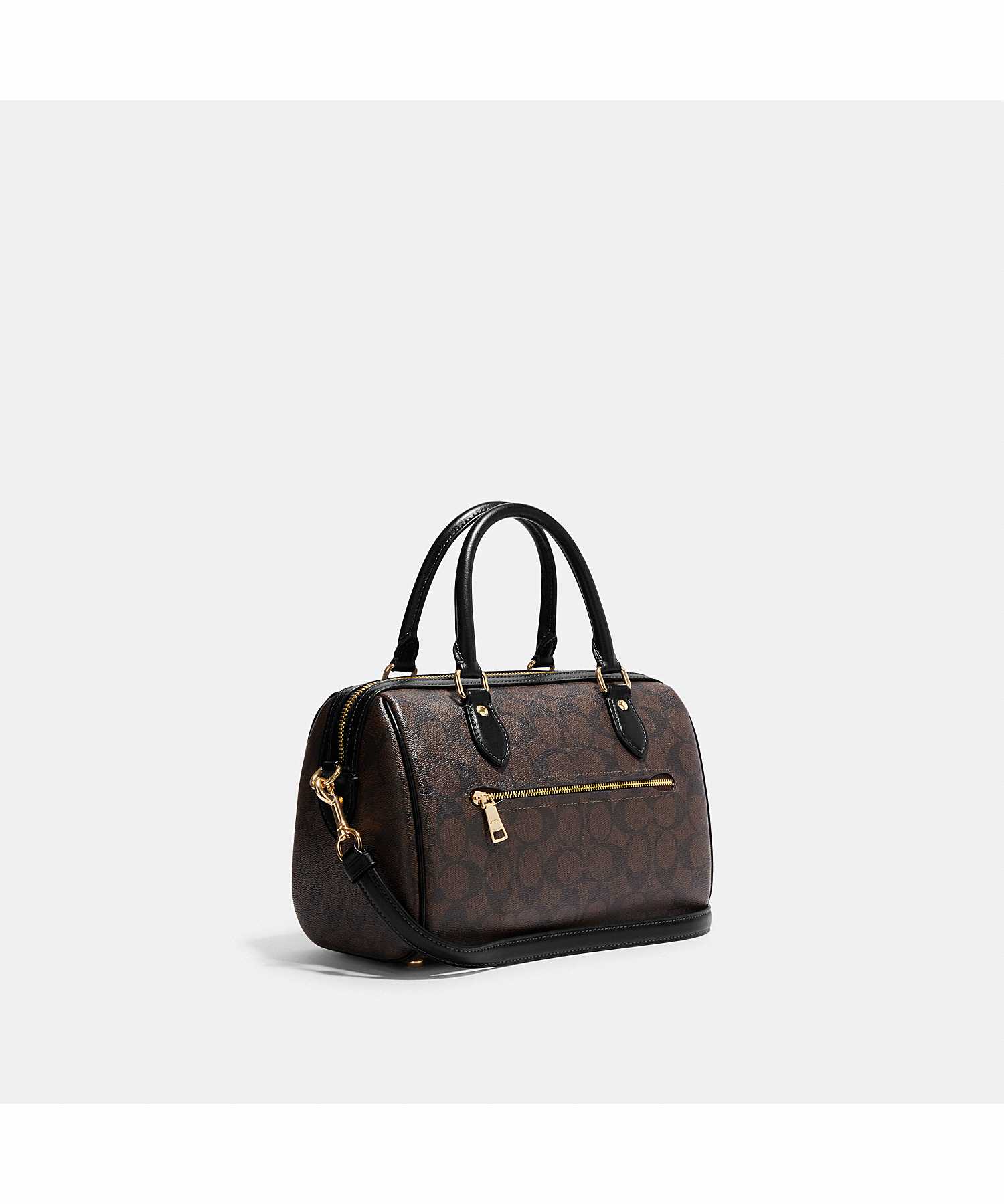 COACH ROWAN SATCHEL IN SIGNATURE CANVAS CH280 IMAA8 | LINE SHOPPING